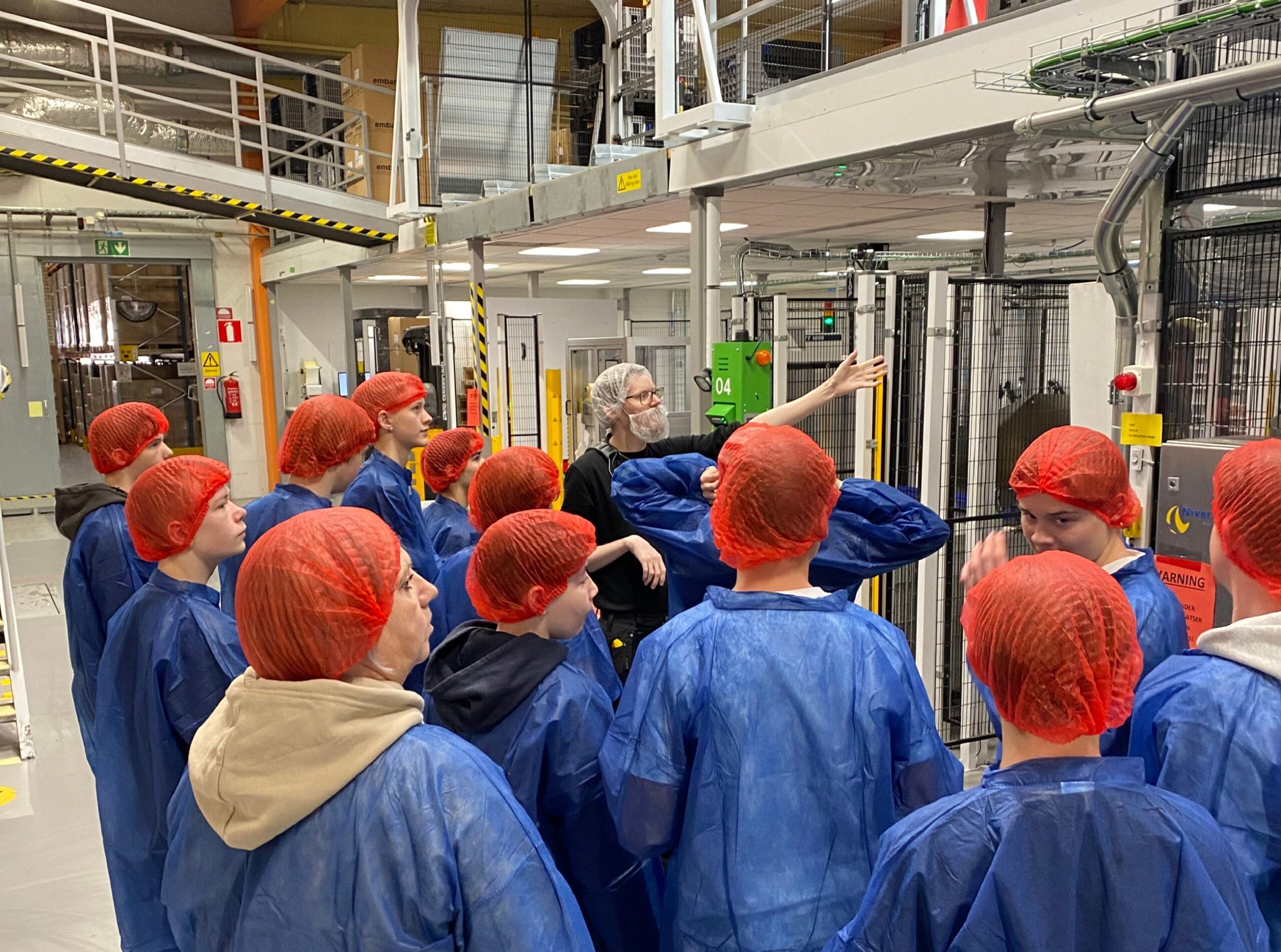 Besök av Hagaviksskolans elever på Emballator i Växjö - Emballator